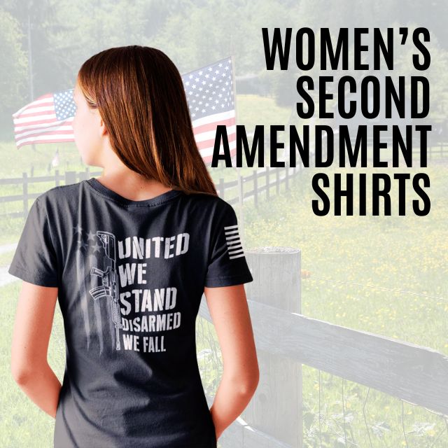 Women’s 2nd Amendment Shirts – Patriotic Pro-Gun Tees | Soldier ...